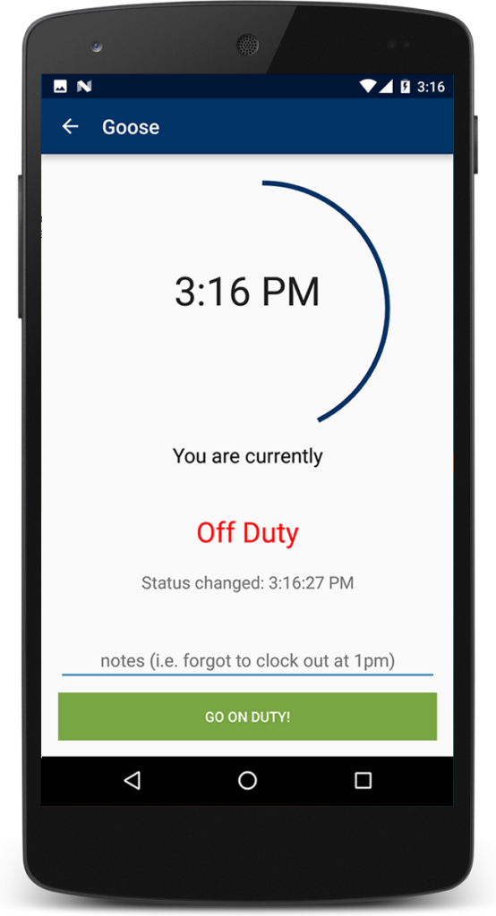 New Time Clock Feature to be Released on Goose